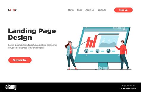 Professionals Analyzing Charts On Computer Monitor Stock Vector Image And Art Alamy