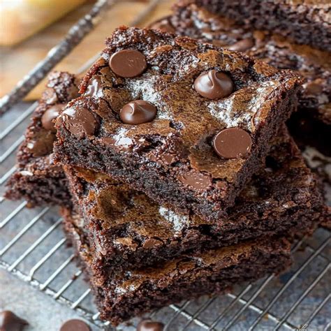 Chocolate Chip Zucchini Brownies