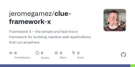 Github Jeromegamezclue Framework X Framework X The Simple And Fast Micro Framework For
