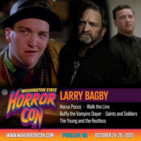 Larry Bagby Washington State Horror Con
