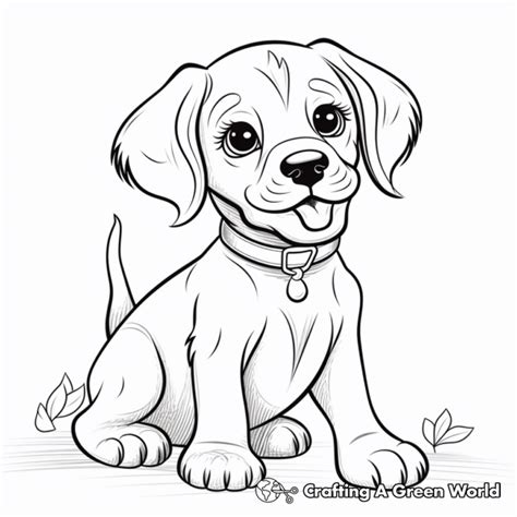 D Is For Dog Coloring Pages Free And Printable