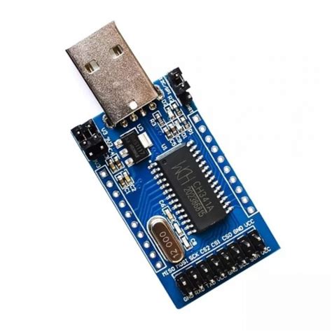 Buy CH341A Programmer USB To UART IIC SPI TTL ISP EPP MEM Parallel Port Converter Online In
