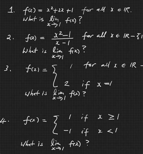 Solved The Concept Of Limit Of A Function At A Point Is The Chegg