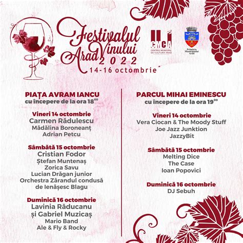 Festivalul Vinului La Arad Ediția 2022 Cmcarad