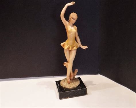 Ballerina Statue Ballerina Figurine Italy Simonelli Figurine 351