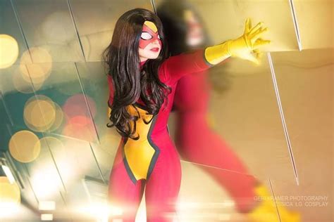 Cosplay Jessica Lg Spider Woman Spider Woman Marvel Cosplay