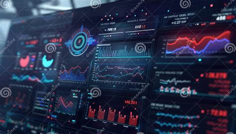 Visualization Of Real Time Data Metrics On A Digital Interface In A