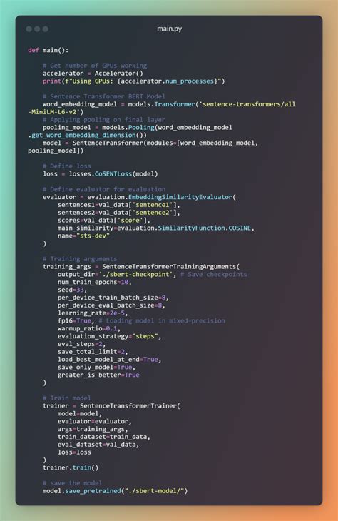 Fine Tuning Sentence Transformers For Embedding Search