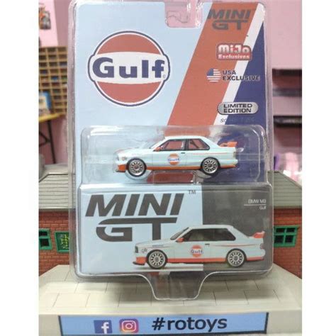 Mini Gt Bmw M3 Gulf Limited Edition Shopee Malaysia
