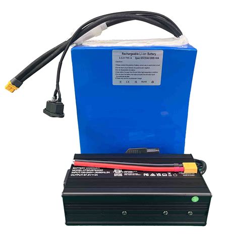 60v 20ah Pvc E Scooter Battery Lg M50 Cells 50a Bms For Citycoco