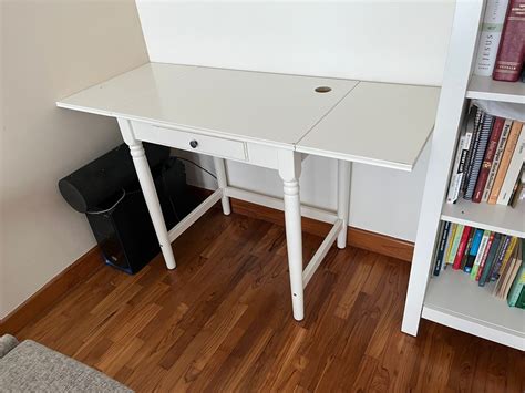 Ikea Ingatorp Drop Leaf Table White Furniture And Home Living