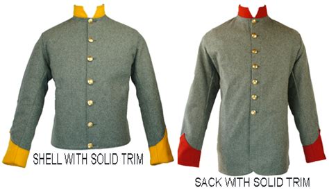 Confederate Uniform Colors Civil War Uniforms