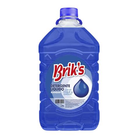 Detergente Briks Azul Original 5lt Abarrotes Plus