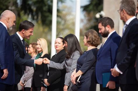 Adea Pirdeni On Linkedin Warmly Welcoming 🇳🇱prime Minister Mark Rutte To Tirana 🇦🇱🤝🇳🇱