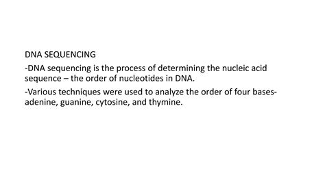 Bioinformatics For Beginners Pptx