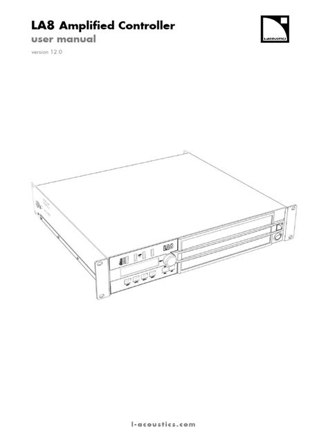 La8 User Manual Pdf Ac Power Plugs And Sockets Electricity