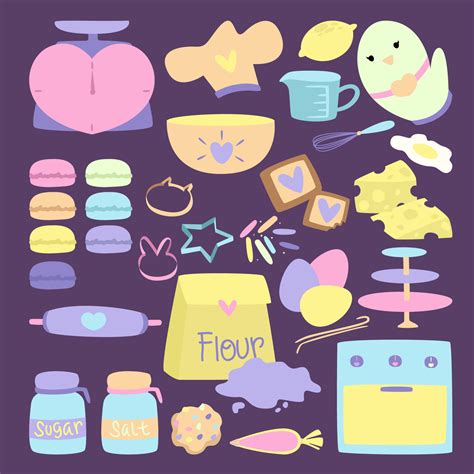 Illustration Of Rainbow Objects 6569483 Vector Art At Vecteezy