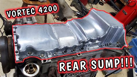 Diy Vortec 4200 Rear Sump Oil Pan Ameri Barra Foojz Swap Youtube