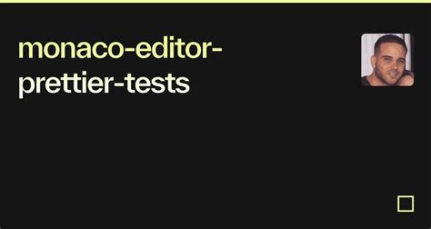 Monaco Editor Examples Codesandbox