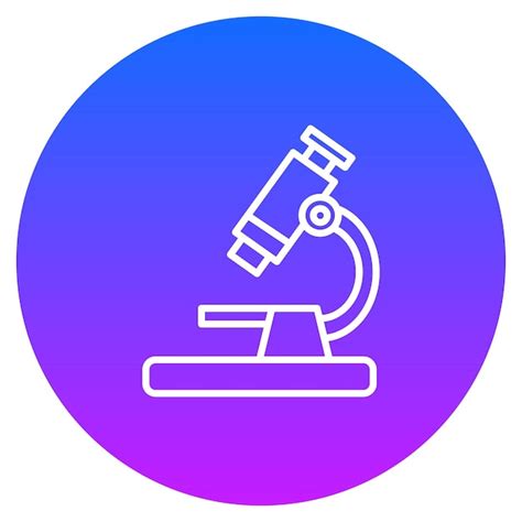 Premium Vector Microscope Vector Illustration
