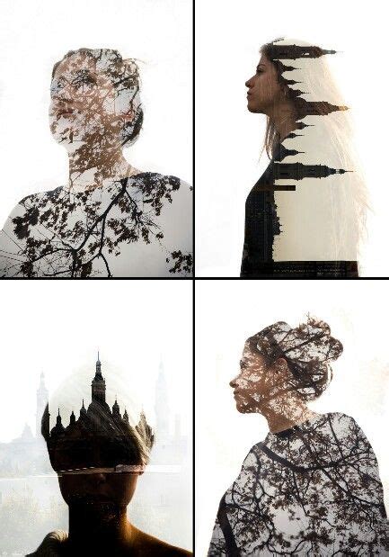 Everywhere Art Photography Trend Double Exposure Portraits Double