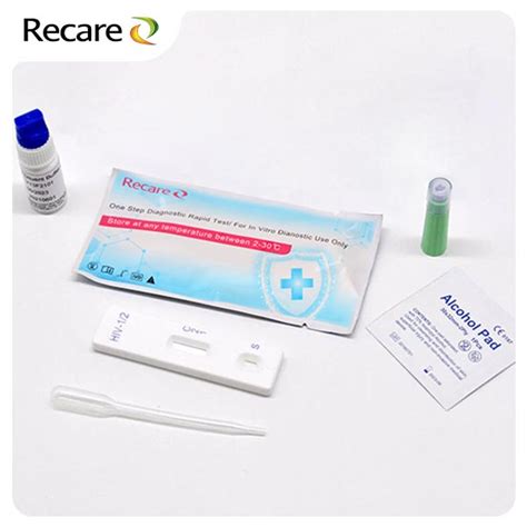 Hiv Antigen Combination Rapid Test Kit For Aids Combo P24 Ag Ab Duo