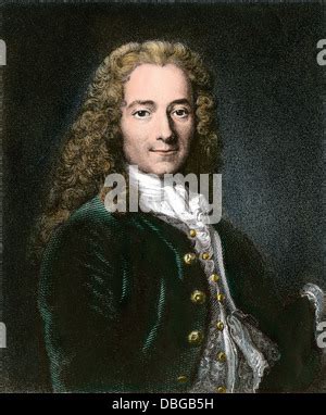 1700s Portrait Of Voltaire French Author And Philosopher Looking At
