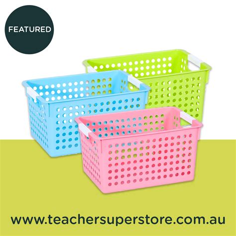 Plastic Classroom Baskets Classroom Classroom Supplies Classroom