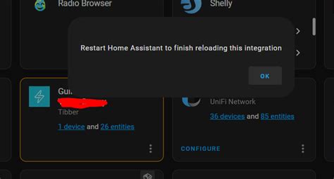Tibber Sensors Become Available Not Able To Reload Integration Without A Ha Restart Issue