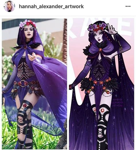 Pin By Hotasstoast On Costume Raven Teen Titans Go Raven Cosplay Amazing Cosplay