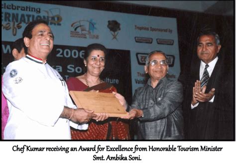 Awards And Recognitions — Chef Davinder Kumar — Chef Dk