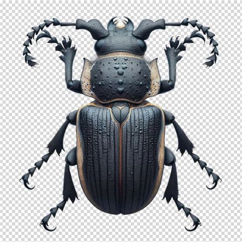 Premium Psd A Beetle With The Word Insect On It