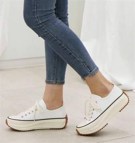 여성 통굽 키높이 5cm 스니커즈 캔버스 운동화 토너위 티몬