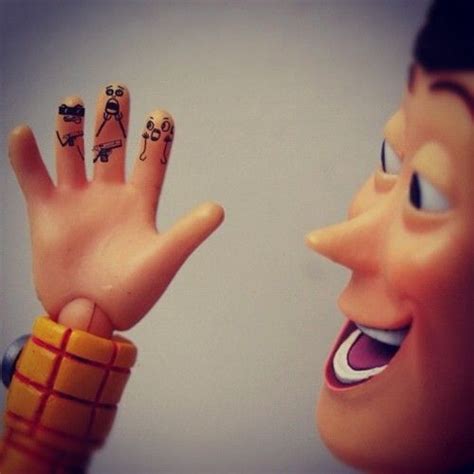 Stick ‘em Up Fingers Woody Toy Story Woody And Buzz Creepy Woody