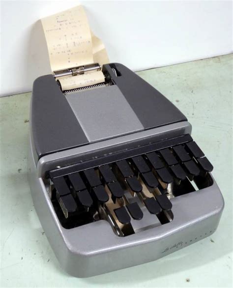 Fully Working Stenotype Court Room Stenograph Machine Electro Props Hire