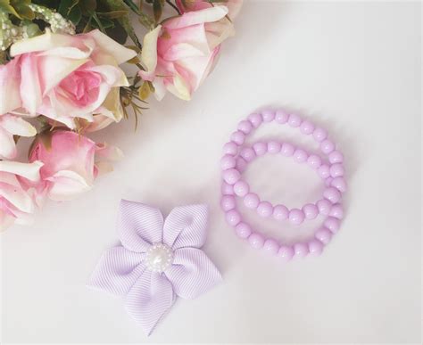 Kit Flor De Cabelo Isabela Pulseiras Elo7 Produtos Especiais