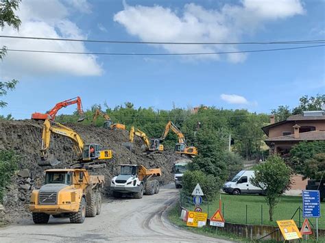 Avanza La Frana Di Ca Lita Sopralluogo Della Regione Redacon