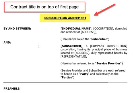 Contract Language All You Need To Know