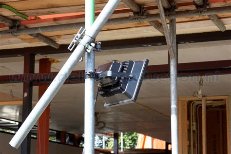 Bouwlamp Steigerklem Ø 48 51 M10 Accessoires Werkverlichting Delma Production