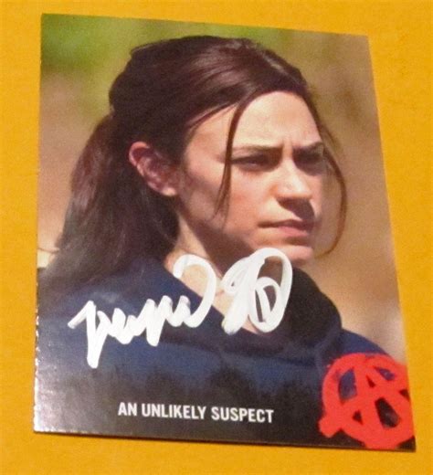 Maggie Siff Is An American Actress Hand Signed Sons Of Anarchy
