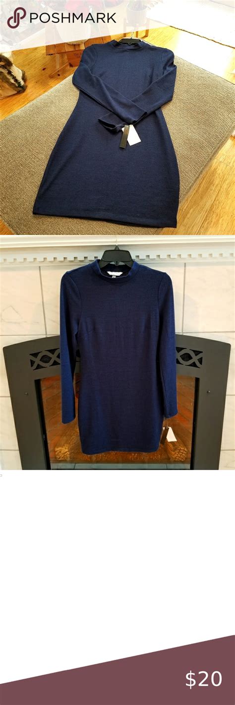 Speechless Navy Blue Knit Dress Blue Knit Dress Navy Blue Knit Dress