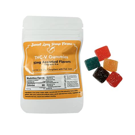 Thcv Gummies Sweet Leaf Hemp Farms