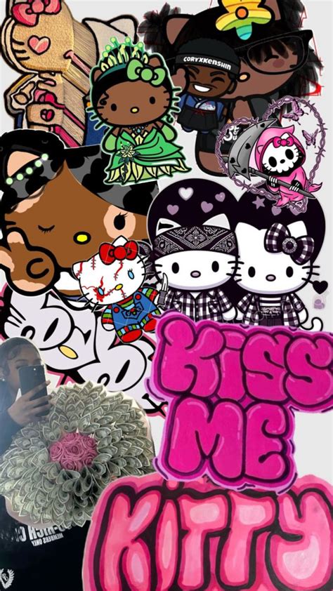 Hello Kitty Wallpaper Hello Kitty Wallpaper Hd Trippy Iphone