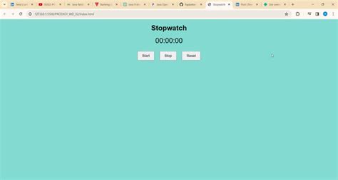 Raja Sekar N On Linkedin Prodigyinfotech Webdevelopment Stopwatch