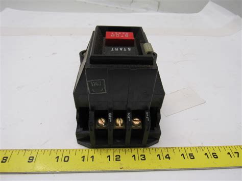 Square D 2510 Mb0 2 Ac Manual Starter Open Type Nema Size M 0 3 Ph 3