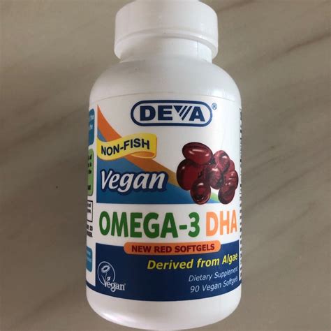 Vegan Omega 3 Dha Softgels From Deva Vegan Product Reviews And Ratings