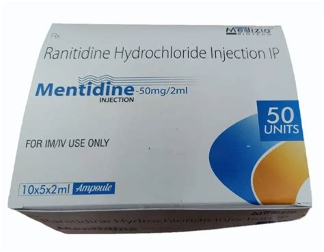 Ranitidine Hydrochloride Injection 50 Mg At ₹ 270 Piece In Lucknow Id 2853764347791