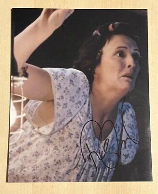 Fiona Shaw Hand Signed 8x10 Photo Actress Autographed Harry Potter Rare