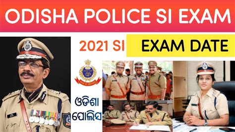 Odisha Police Si Exam Date Police Si 2021 Exam Date Cpse 2019