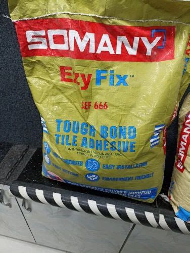 Somany Ezy Fix At Rs 500 Kg Chemical Adhesive In Indore Id 2852306806973